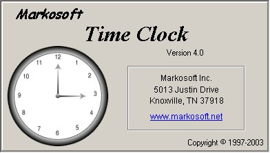 Markosoft Time Clock